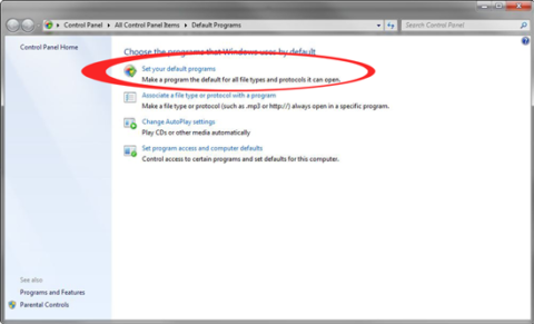 Configuring your Default Email Program for Windows - CharlesWorks