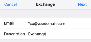 Set up hosted exchange or Office 365 email on Apple iPhone, iPad, and ...