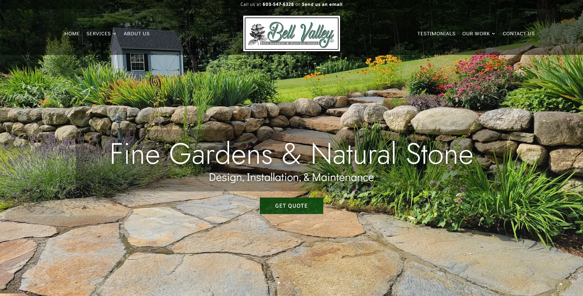 Bell Valley Landscaping Testimonial - CharlesWorks